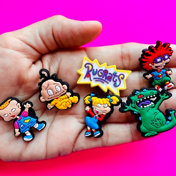 CROCS | Accessories | Rugrats Crocs Shoe Charms Set Of 6 New | Poshmark